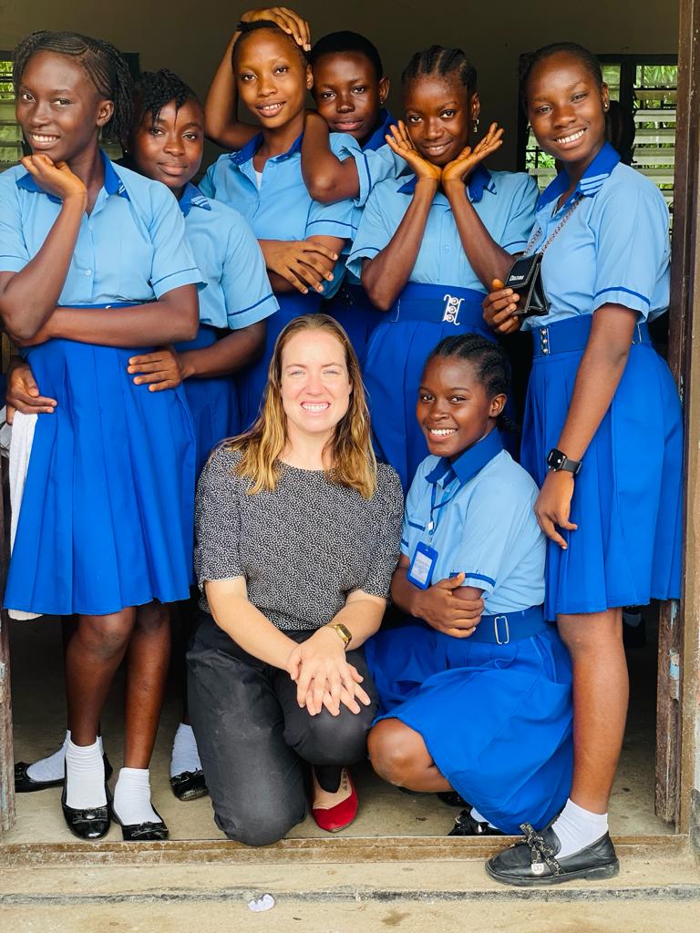 Peace Corps - A pet dog helps Volunteer connect with her community