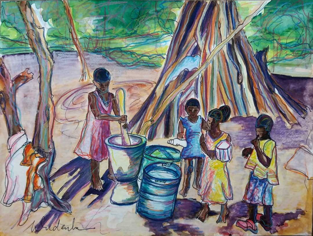 Peace Corps - Painting in Public